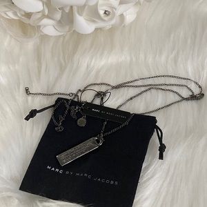 Marc By Marc Jacobs | Jewelry | Nwt Marc Jacobs Engraved Id Tag Long ...